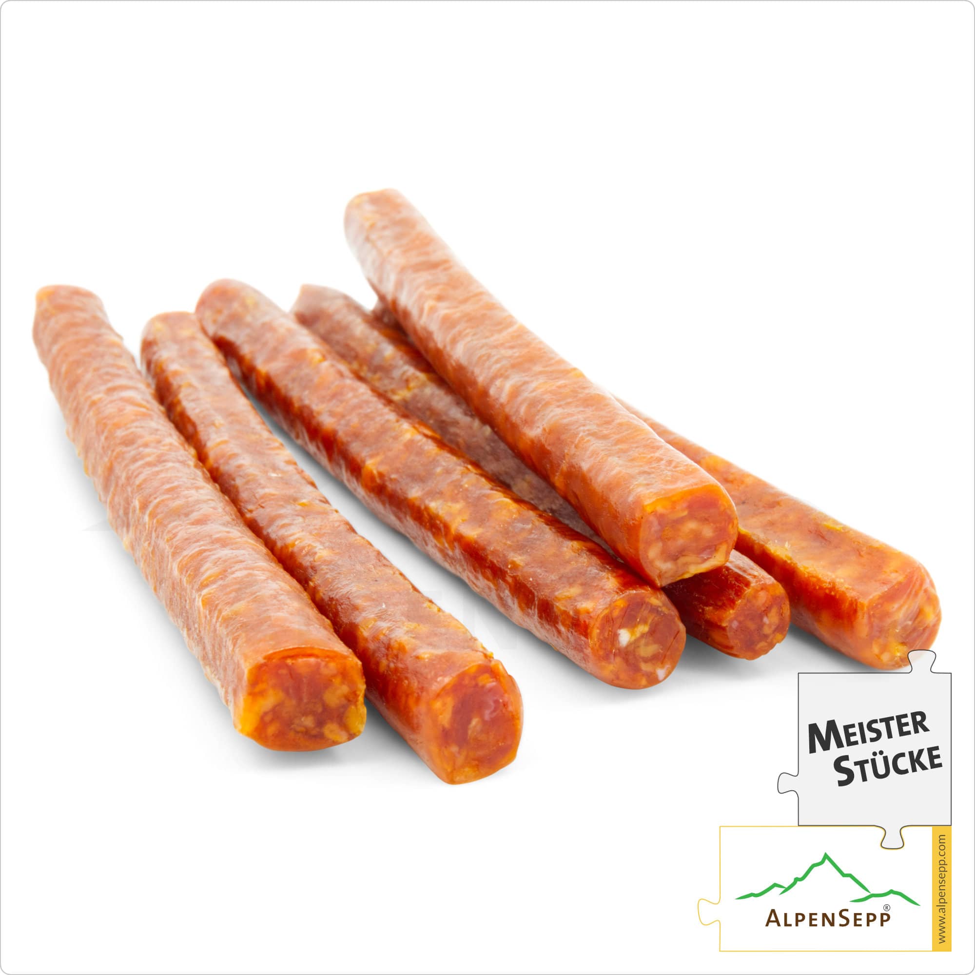 Salami Sticks Pikant | Beste Mini Salami Würstchen - 120 g