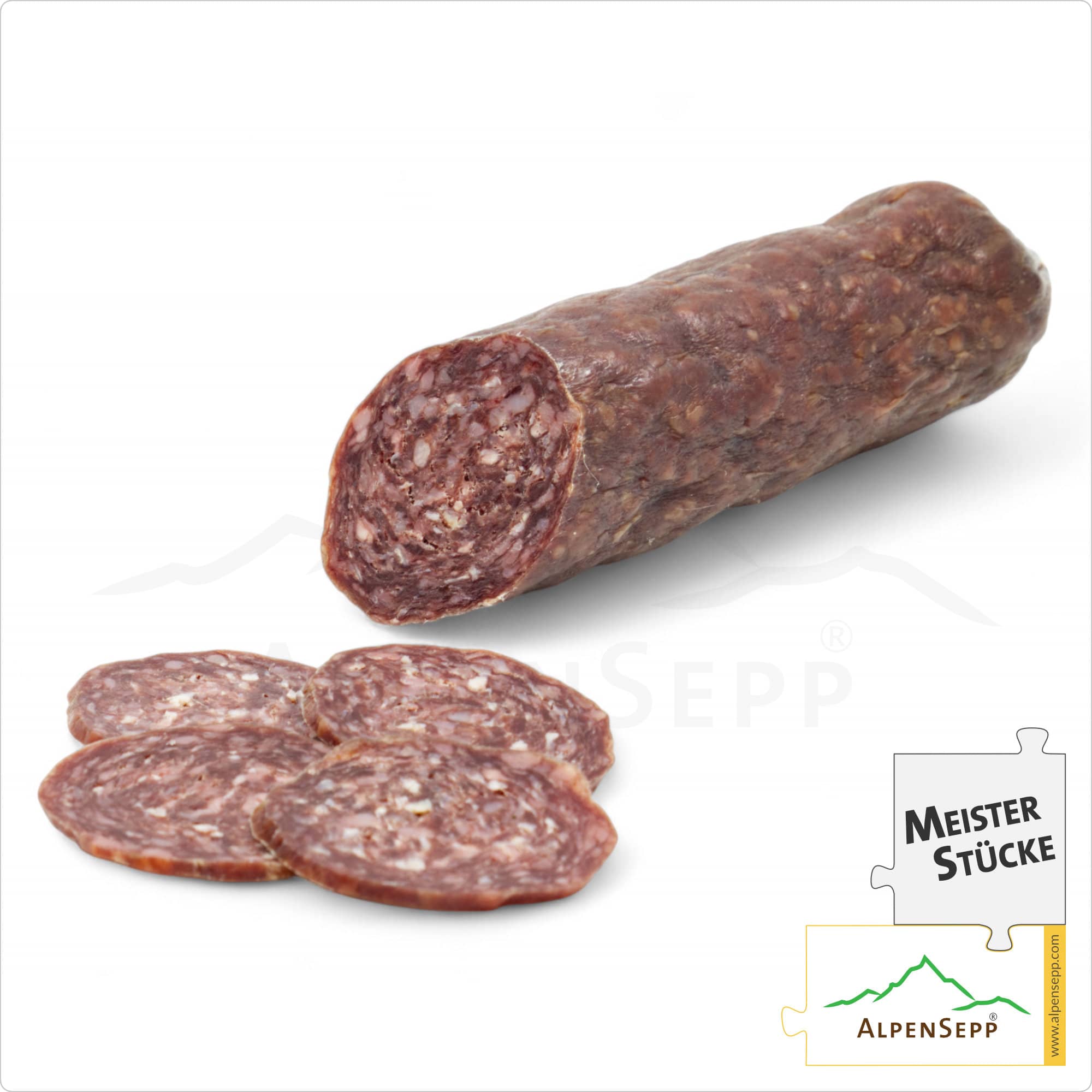 Rindssalami Wurst | Beste Salami - 100% Rindfleisch | 180 g